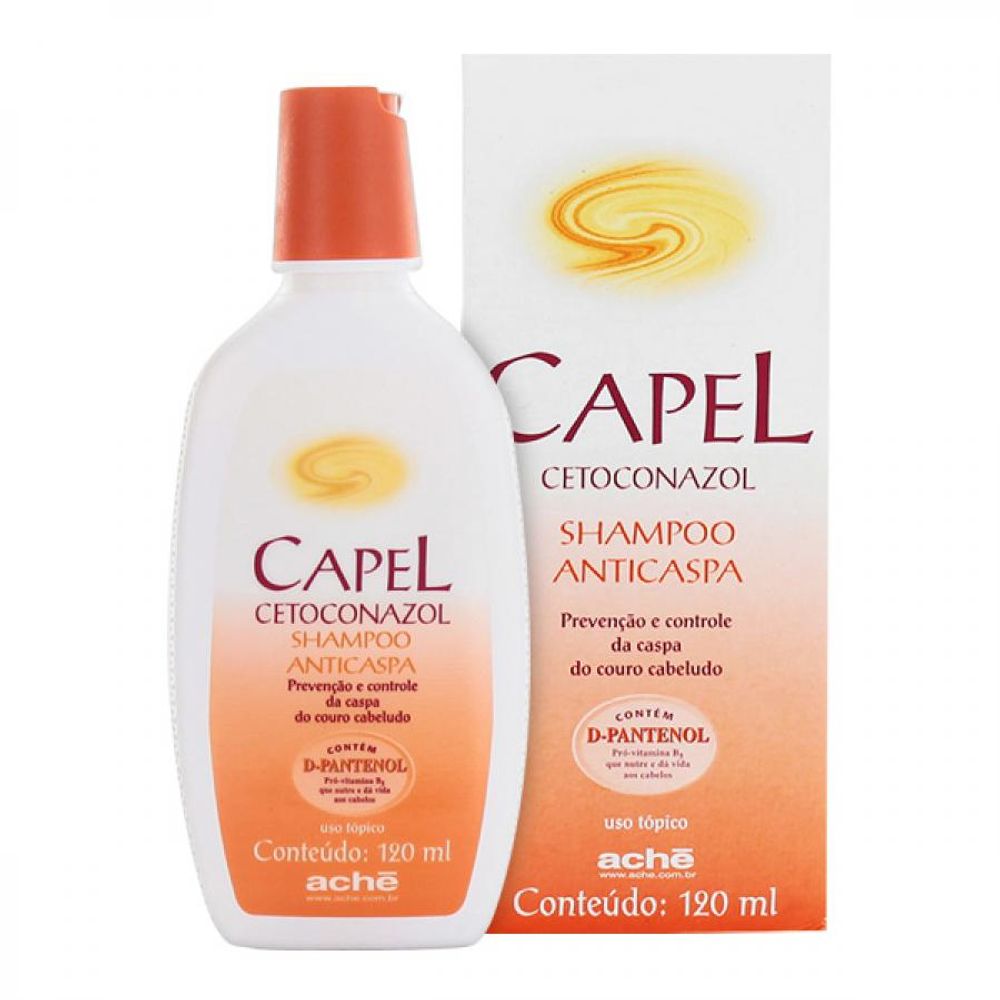Capel-Shampoo-Anticaspa-120ml - drogariacatarinense