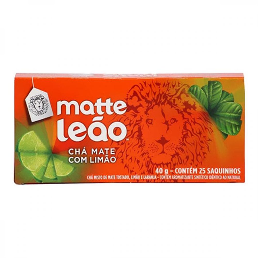 Chá-Matte-Leão-Com-Limão-Com-25-Sachês - drogariacatarinense