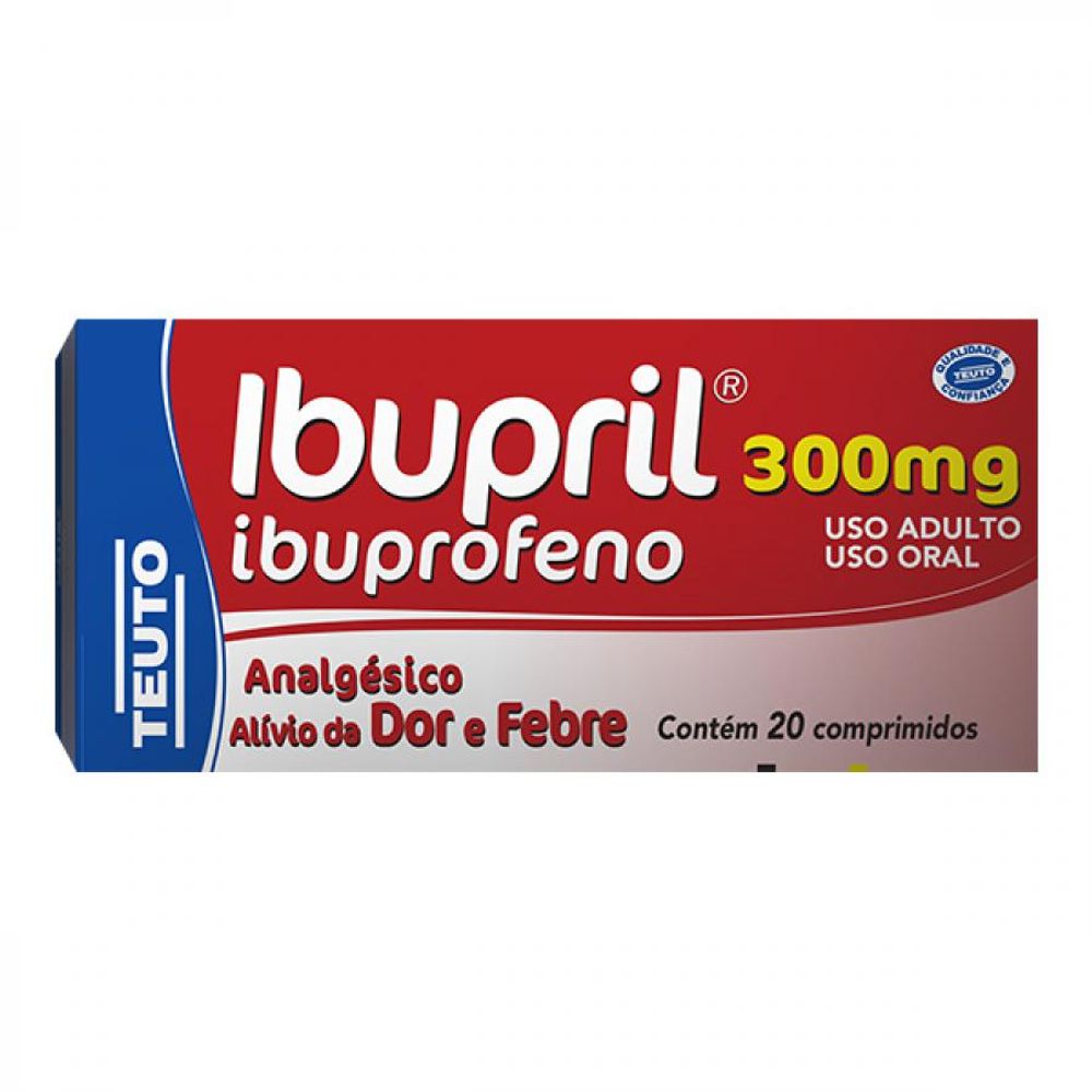Ibupril 300mg Com 20 Comprimidos - drogariacatarinense
