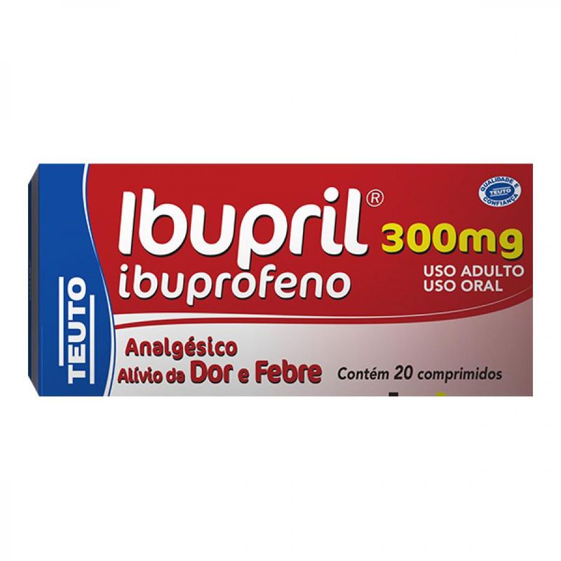 Ibupril 300mg Com 20 Comprimidos - drogariacatarinense
