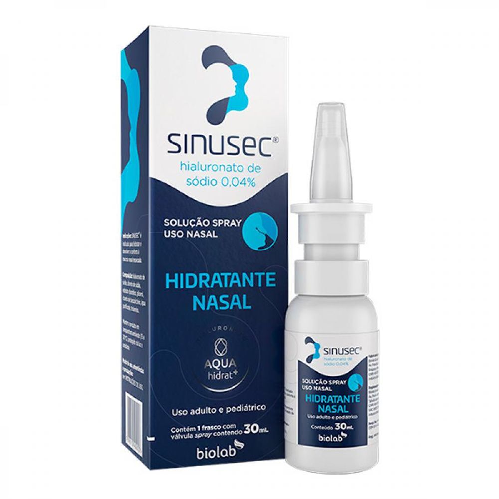 Sinusec Solucao Nasal 30ml - drogariacatarinense