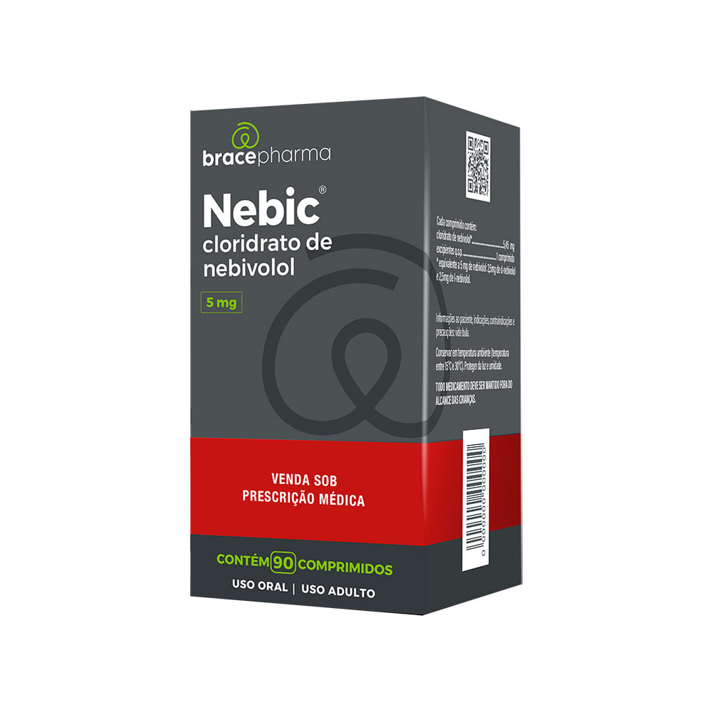 Nebic Com 90 Comprimidos 5mg - drogariacatarinense