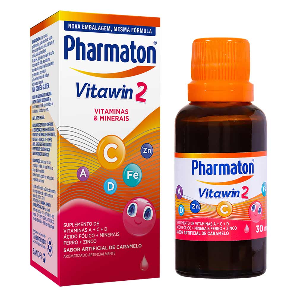 Vitawin 2 Gotas 30ml - drogariacatarinense