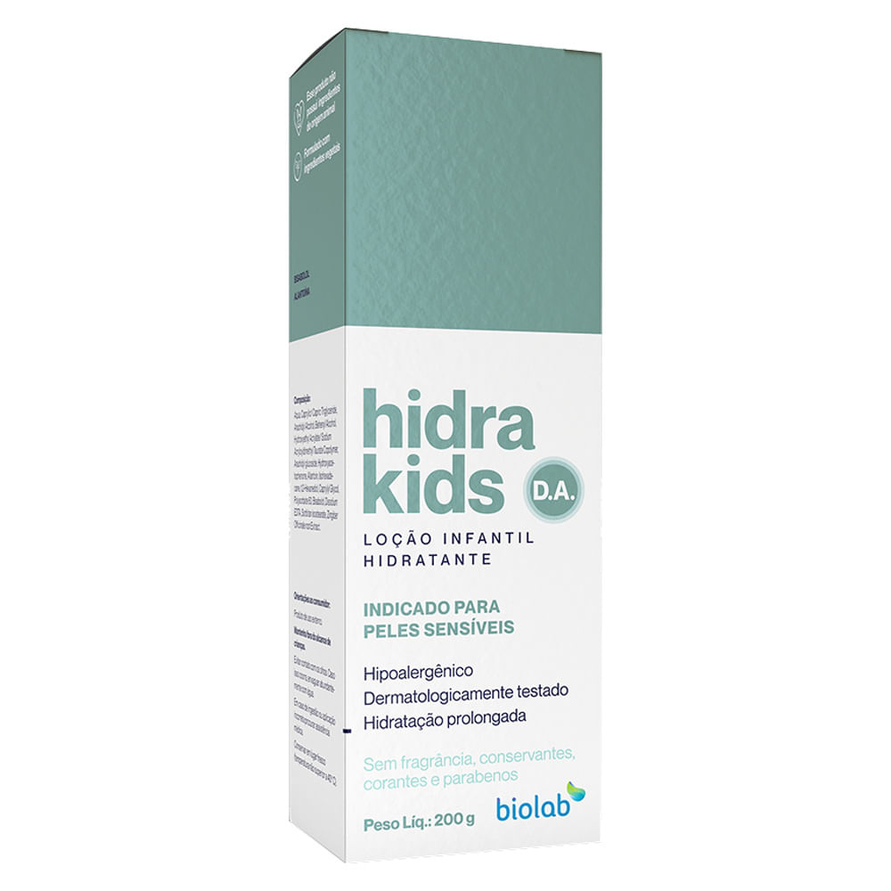 Hidra Kids D.a 200gr Locao - drogariacatarinense