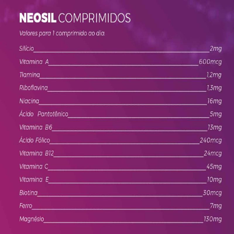 Neosil 50mg Com 90 Comprimidos - drogariacatarinense