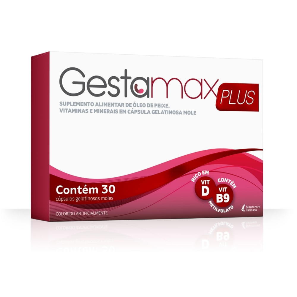 Gestamax Plus 30 Capsulas - drogariacatarinense