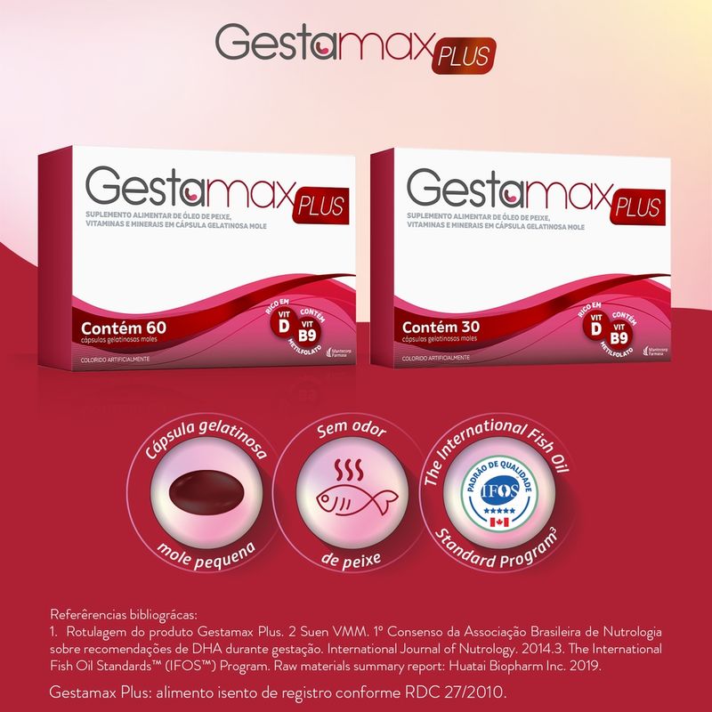 Gestamax Plus 30 Capsulas - drogariacatarinense