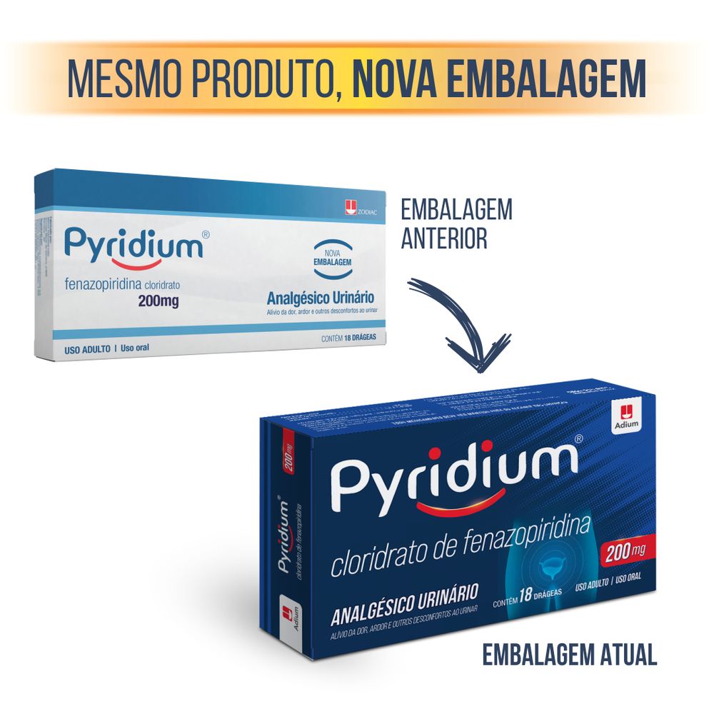 Pyridium 200mg Com 18 Drageas - drogariacatarinense