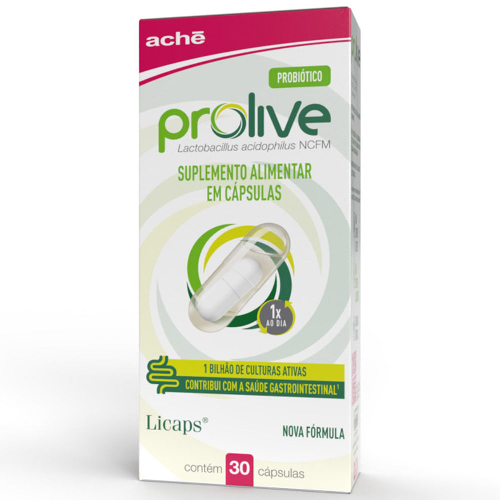 Prolive 55mg Com 30 Capsulas - drogariacatarinense