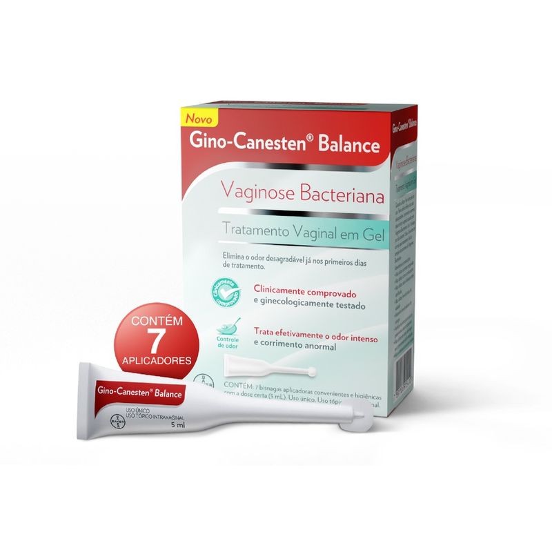 Tratamento De Vaginose Bacteriana Gino-canesten Balance ...
