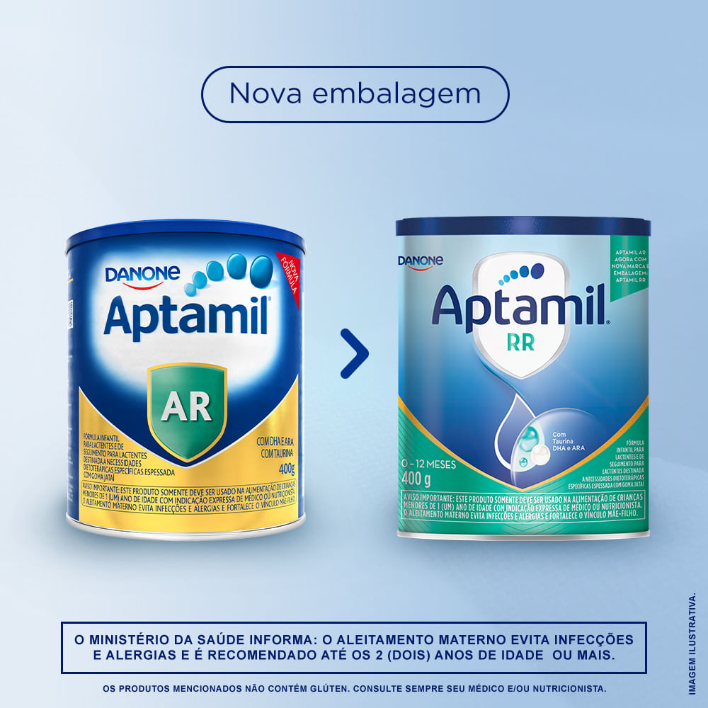 Formula Infantil Aptamil Rr Danone 400g - drogariacatarinense