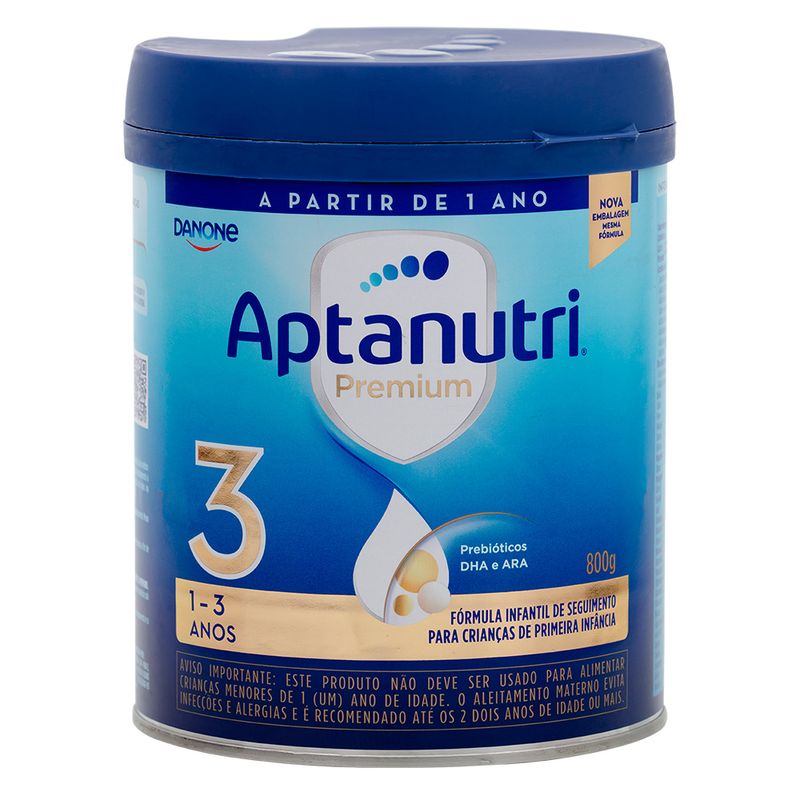 Formula Infantil Aptanutri Premium 3 Danone 800g - drogariacatarinense