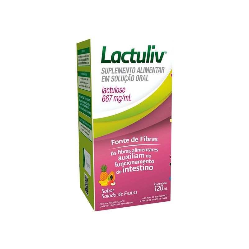 Lactuliv Salada De Frutas Xarope 120ml - drogariacatarinense