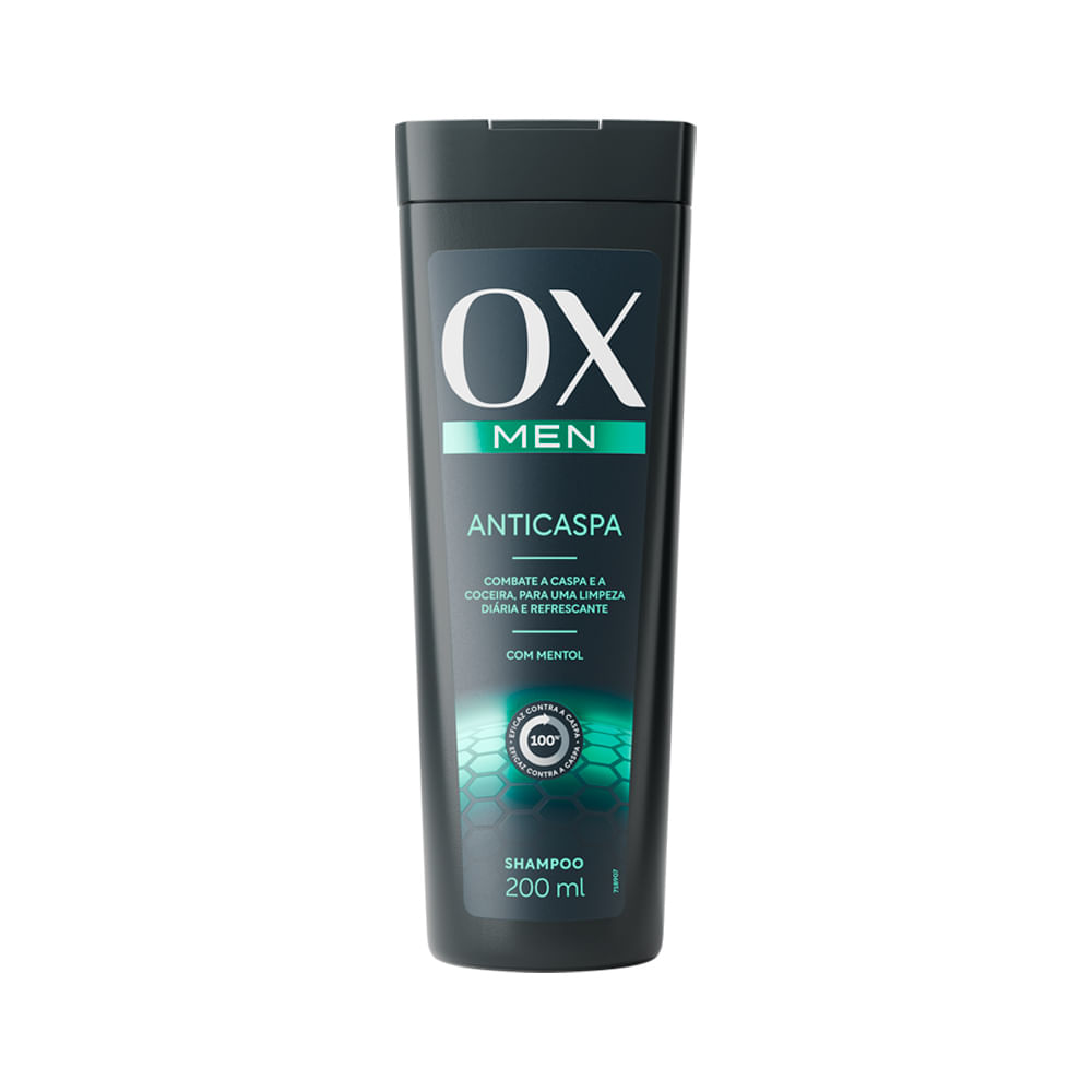 Shampoo Ox Men 200ml Anticaspa - drogariacatarinense