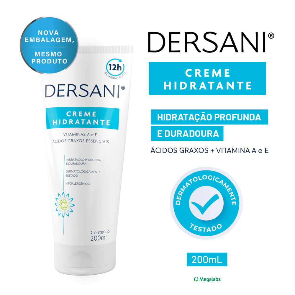 Dersani Creme Hidratante 200ml - drogariacatarinense