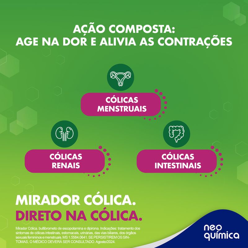 Mirador Colica 20 Comprimidos - drogariacatarinense