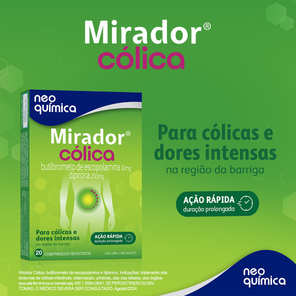 Mirador Colica 20 Comprimidos - drogariacatarinense